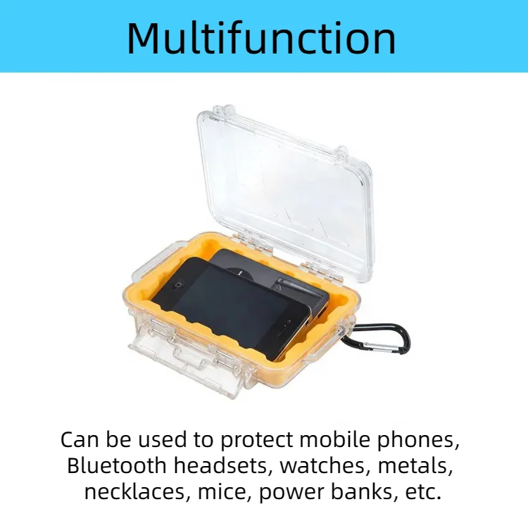 Plastic Waterproof Dry Box Watertight Box 130904 Mini Hard Case Outdoor ...