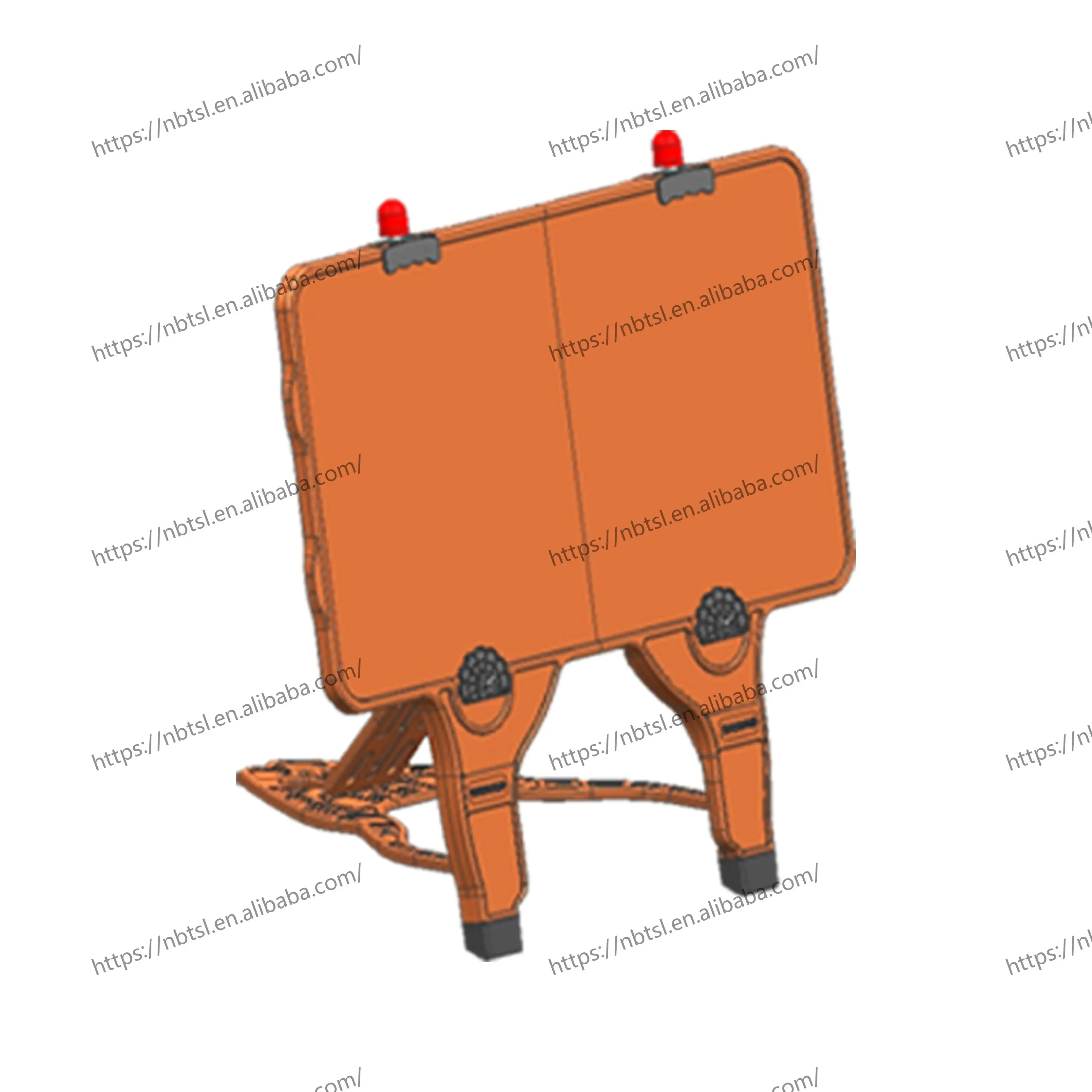 Traffic Signs Road Safety Pedestrian Isolation Plastic Barrier Foldable ...