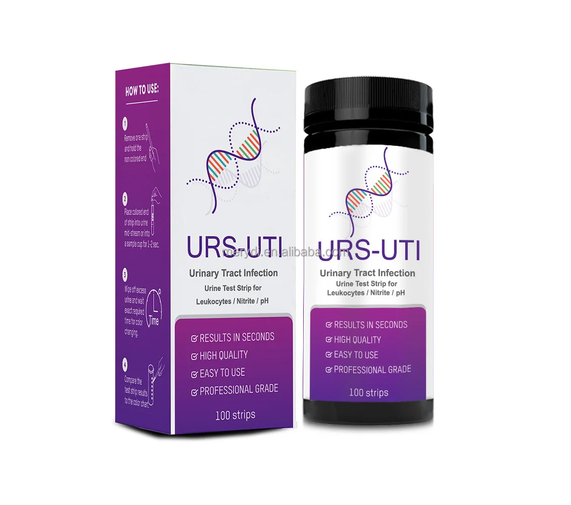 3in1 Full Panel UTI Test Strips for Women Urinalysis Urine Test Strip ...