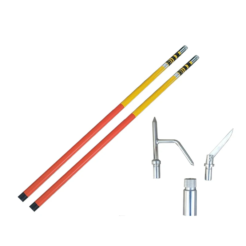 10kv 35kv Epoxy Operating Rod Telescopic Fiberglass Insulating ...