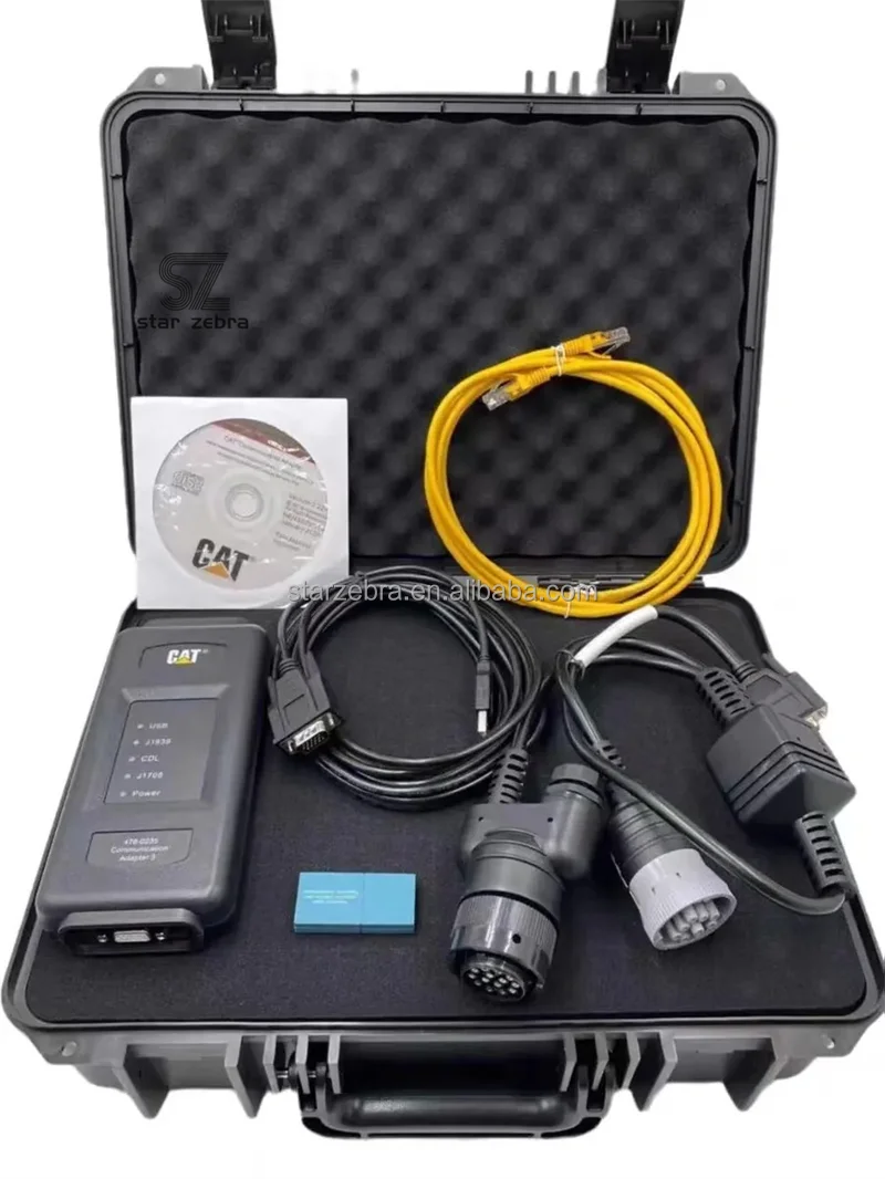 Excavator Diagnostic Adapter Test Equipment Kobelco Komatsu Hitachi ...
