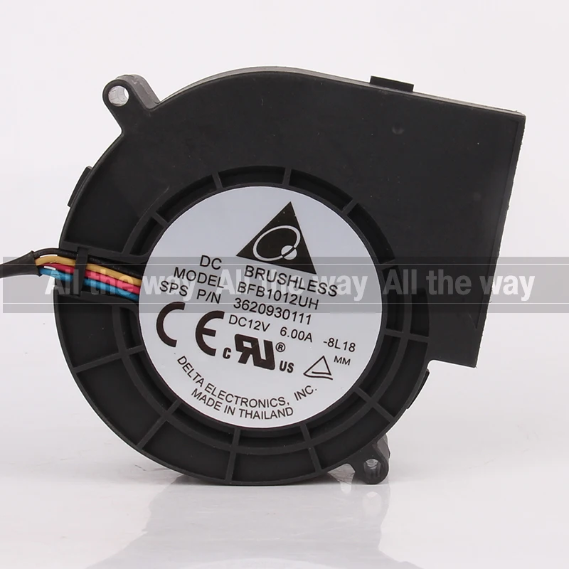 New Delta 24v 48v Dc12v 6a Ec Ac 97x97x33mm 9cm 9733 Turbo Blower Warm ...