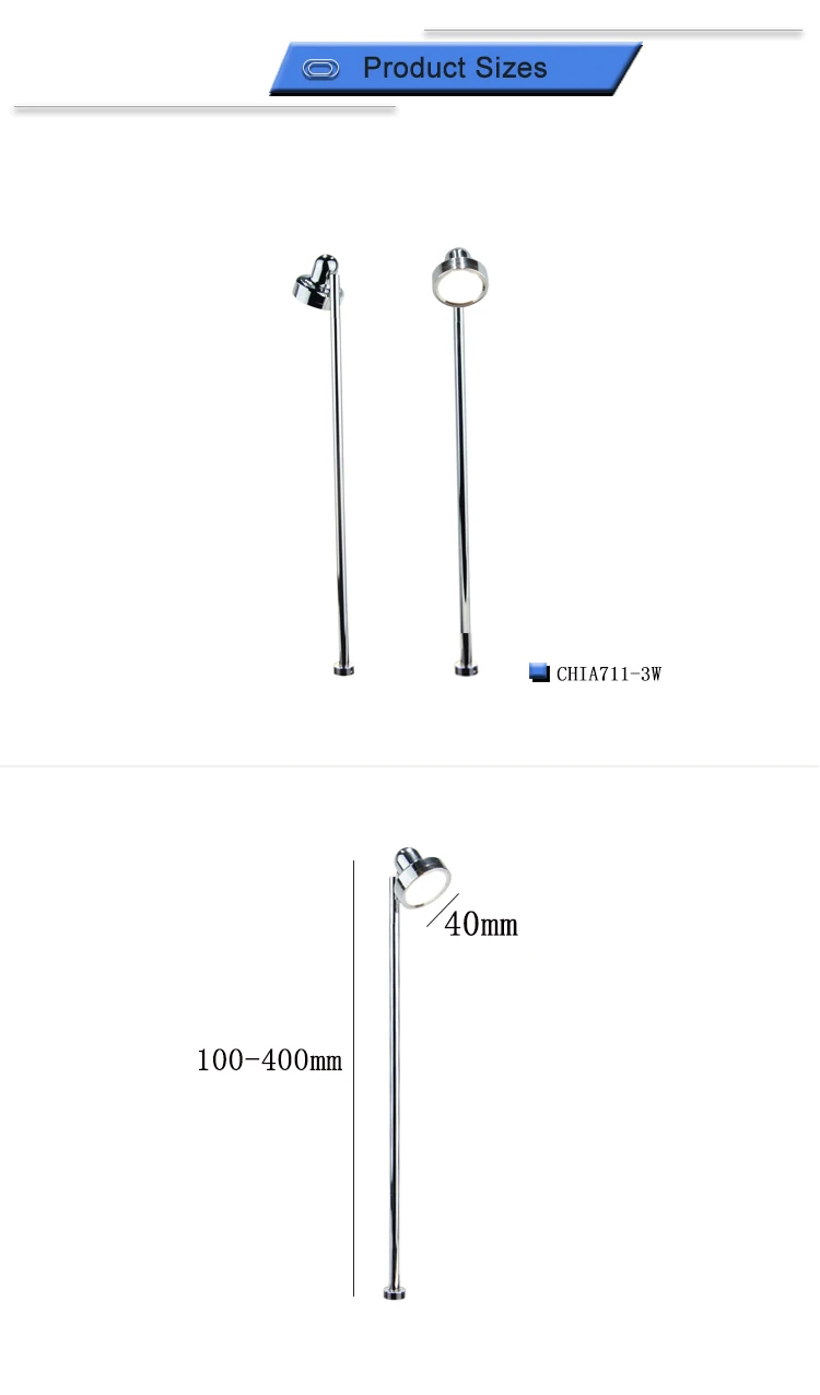 Flexible Adjustable Led Cabinet Display Light 3w Showcase Display ...