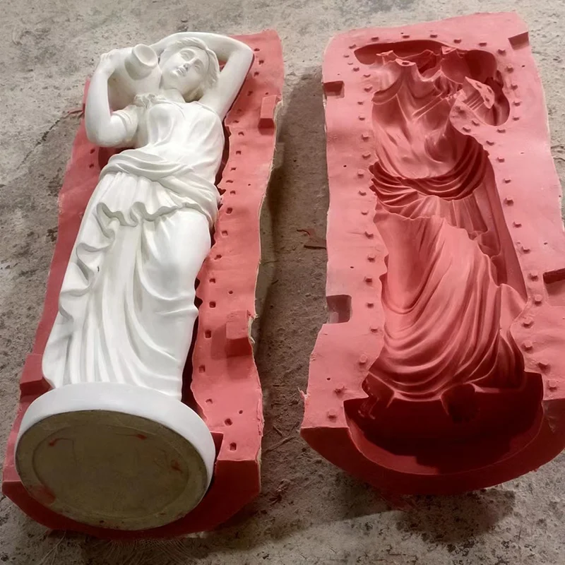 Custom Concrete Angel Statue Molds Life Size Fiberglass Concrete Moulds ...