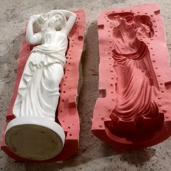 Custom Concrete Angel Statue Molds Life Size Fiberglass Concrete Moulds ...
