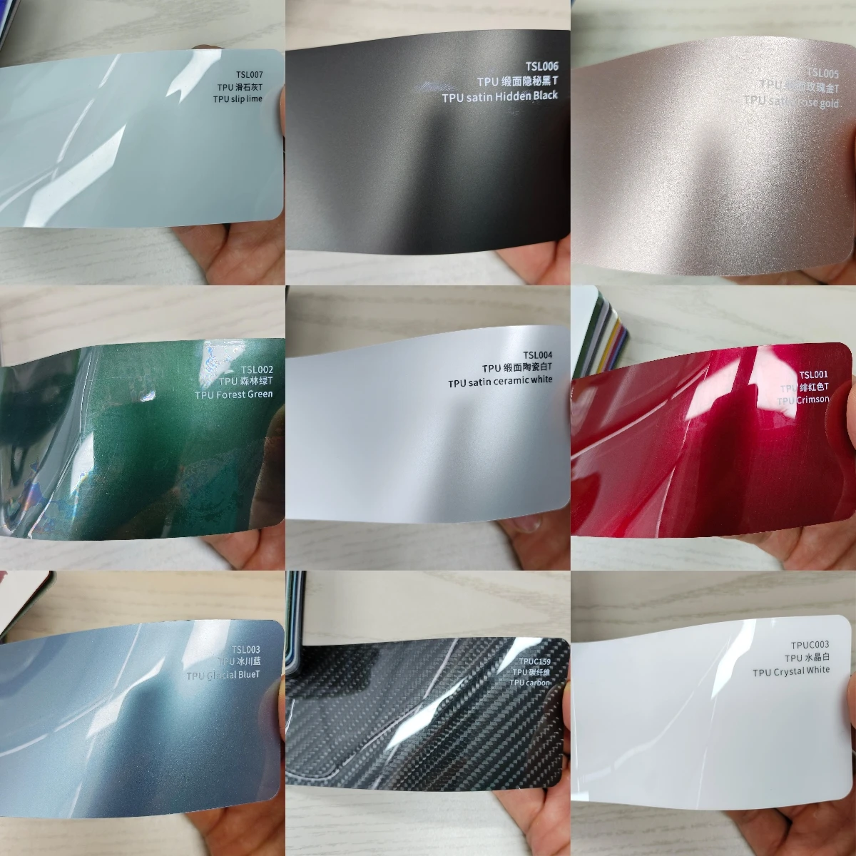 High Quality 181 Colors 7.5Mil TPU Color PPF 5 YEARS Warranty Self ...