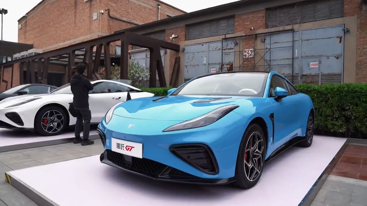 2023 China's Most Popular Neta Gt 4 Seats 2 Doors Pure Electric Cars ...