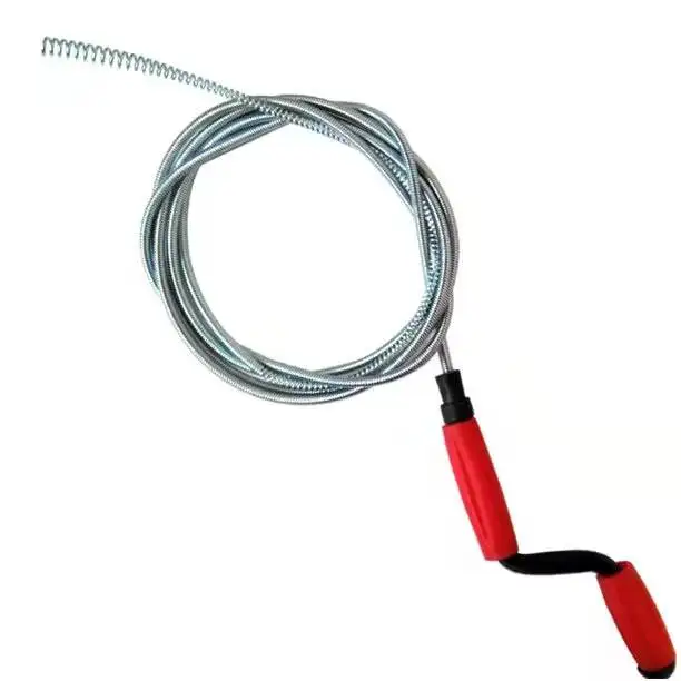 Efficient Drain Cleaning with Easy Handle Spring Wire Snake