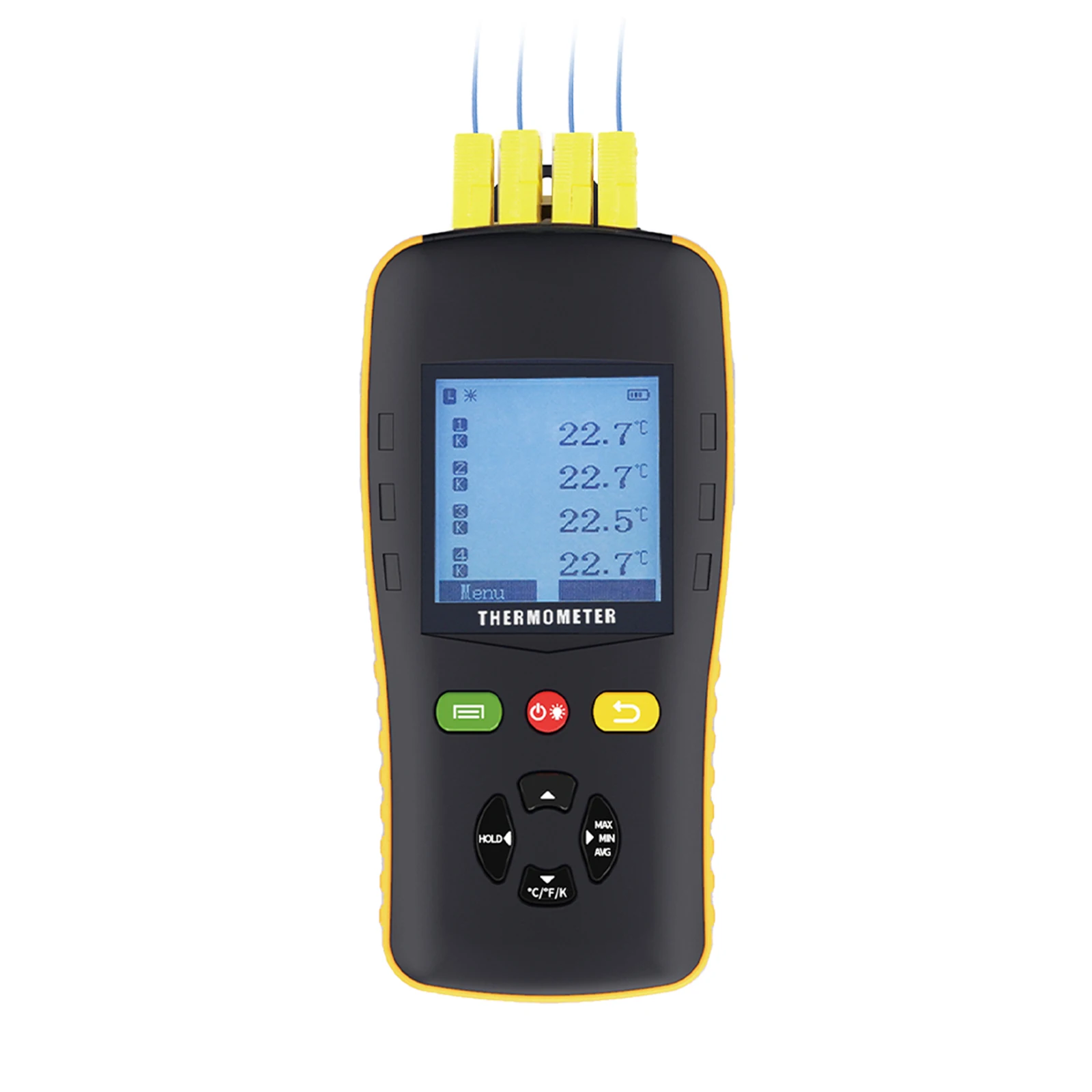 Thermocouple Thermometer With Lcd Screen And K/t/j Probe Temperature ...