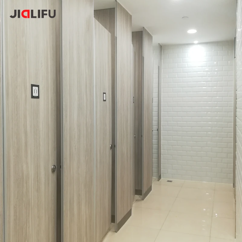 Modern Office Easy Clean Fireproof Hpl Honeycomb Board Toilet Cubicle ...