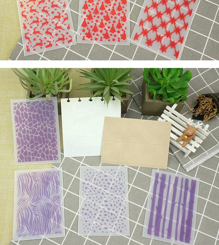 Scrapbook Folder Design - DIY 3D Plastic Embossing Folders