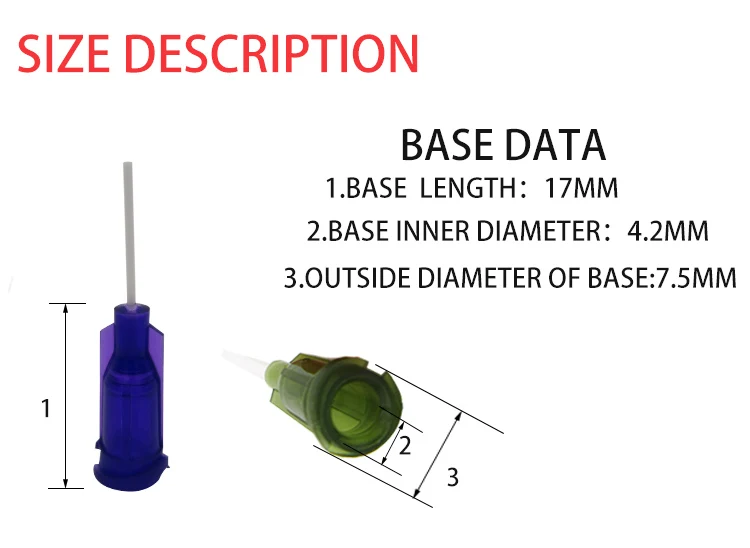 Professional Supply Plastic Dispenser Syringe Needle Pp Lengthened ...