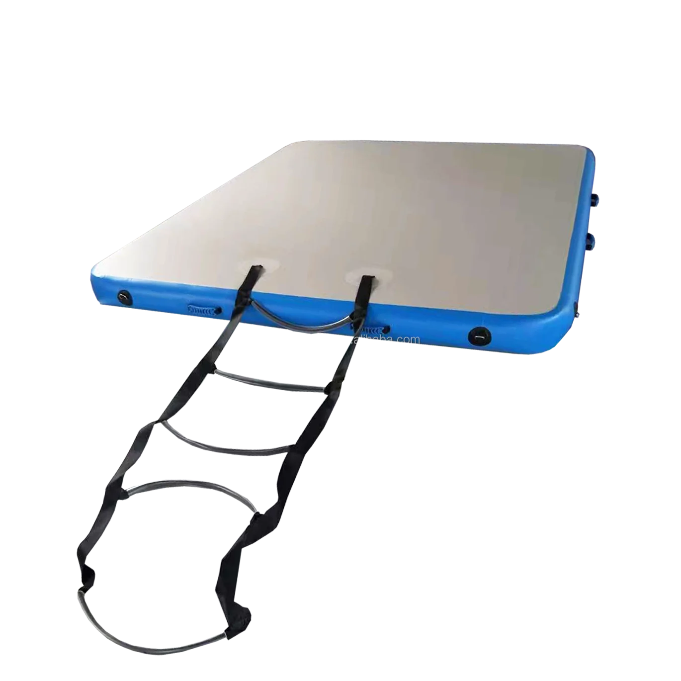 Leisure Land Inflatable Swim Island Floating Raft Inflatable Foil Water ...