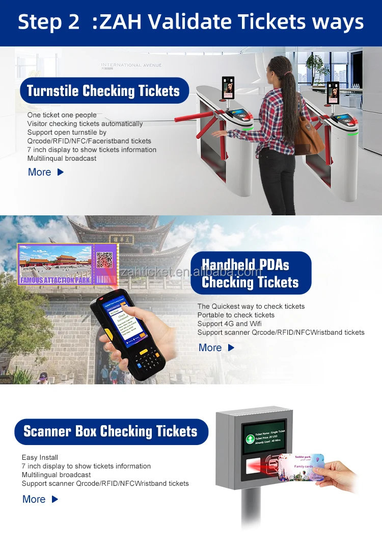 RFID Card & QR Code Bracelet - Secure Event Tickets