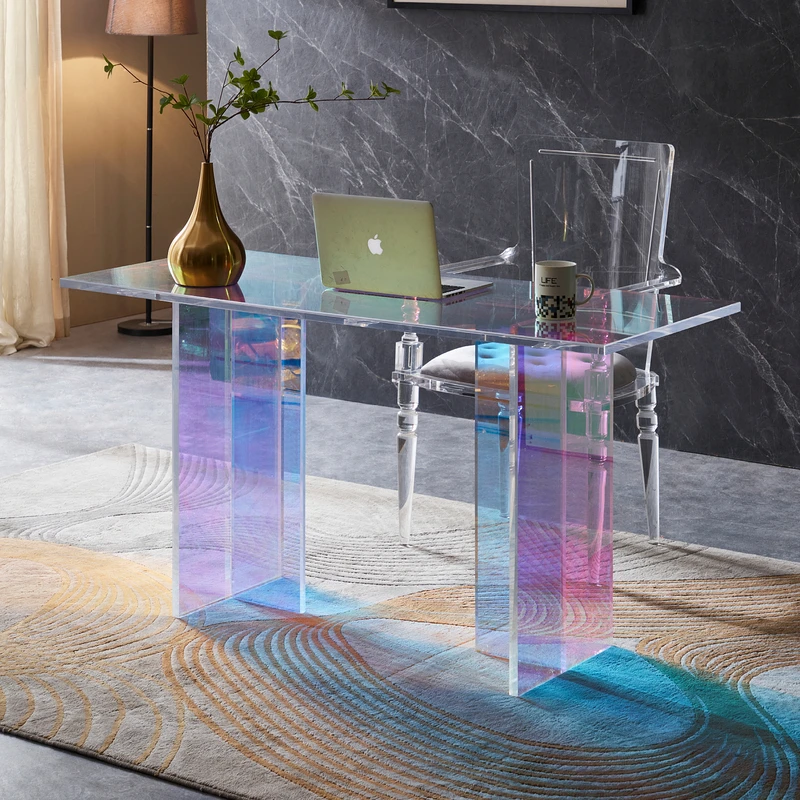 Acrylic Desk Acrylic Table Dazzle Computer Desk - Buy Acrylic Desk ...