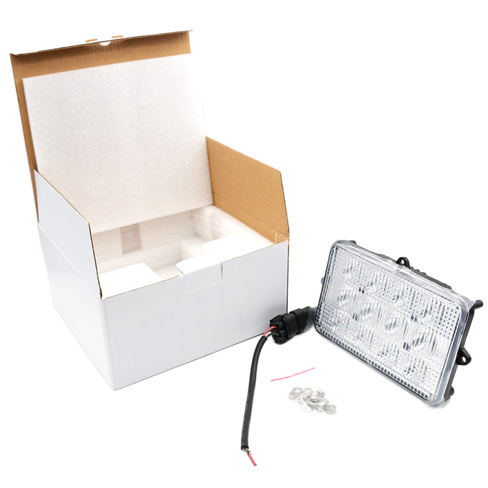 24w 4.5" Round Conversion Headlightspot Flood Trapezoid Beam ...