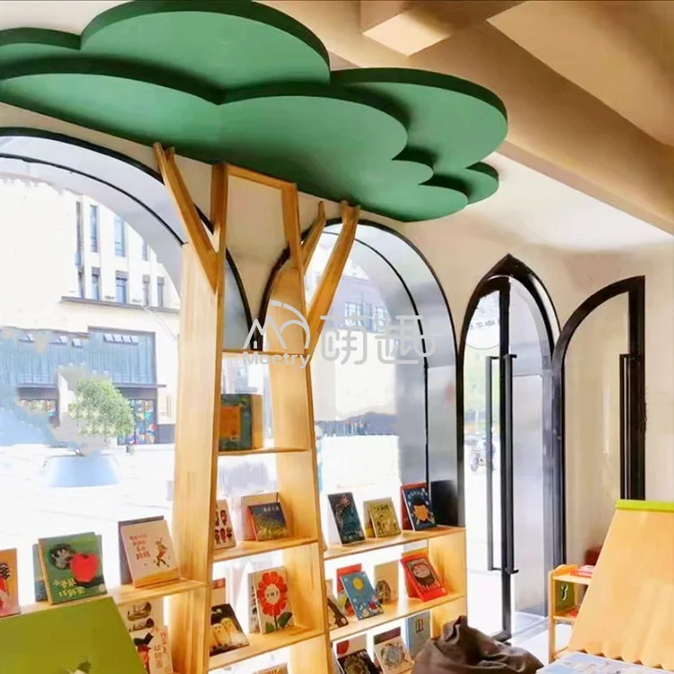 Moetry Attractive Tree Bookshelf - Preschool Library Furniture