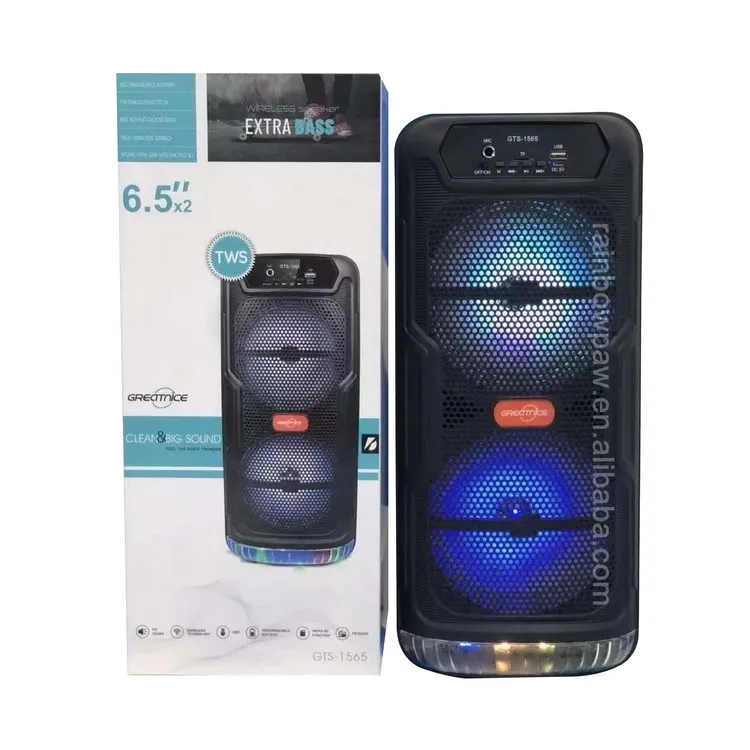 Kts Speaker Gts-1565 Double 6.5 Inch Loudspeakers Electronics Sound ...