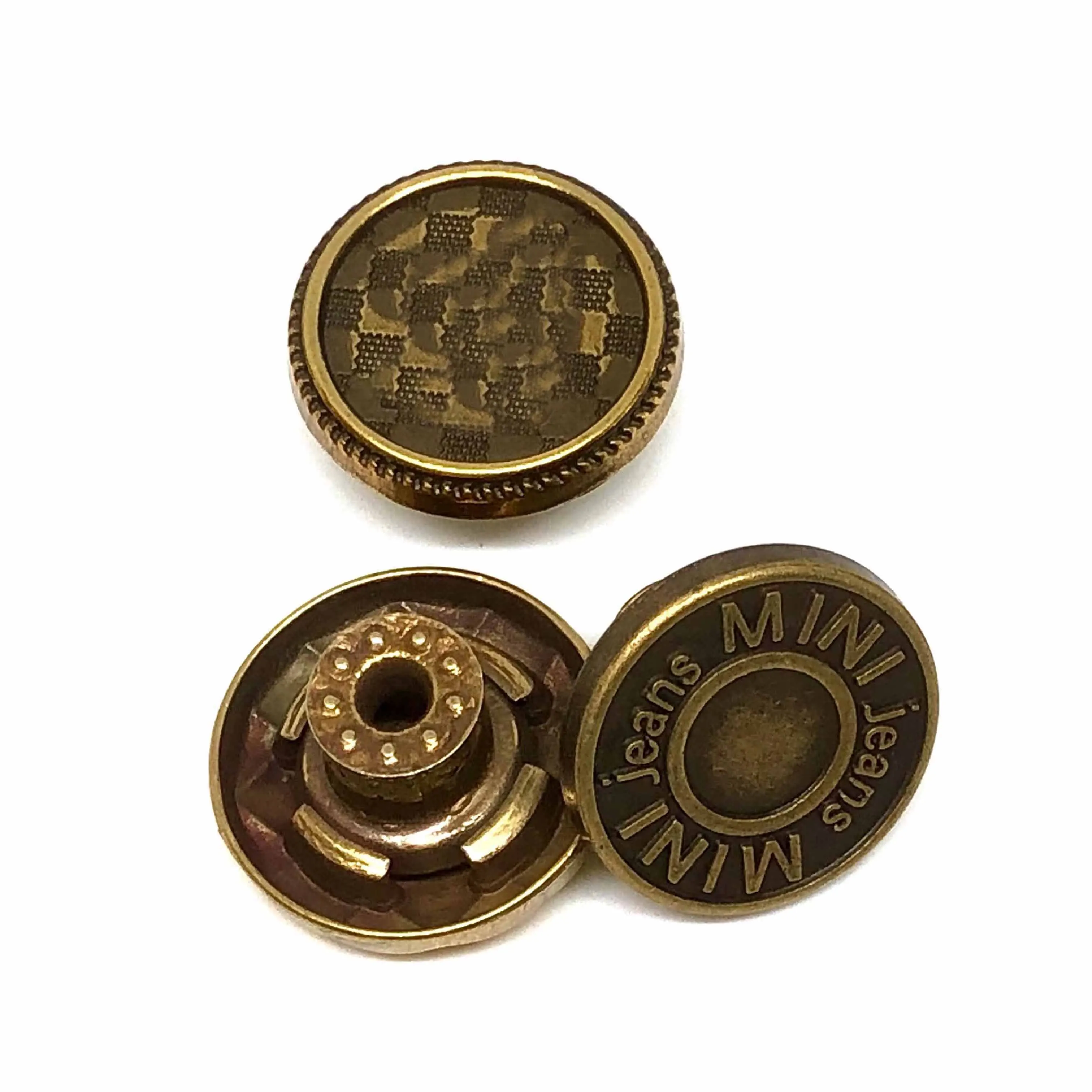 Custom Zinc Alloy Embossed Suit Jeans Jacket Blazer Coat Gold Plated ...