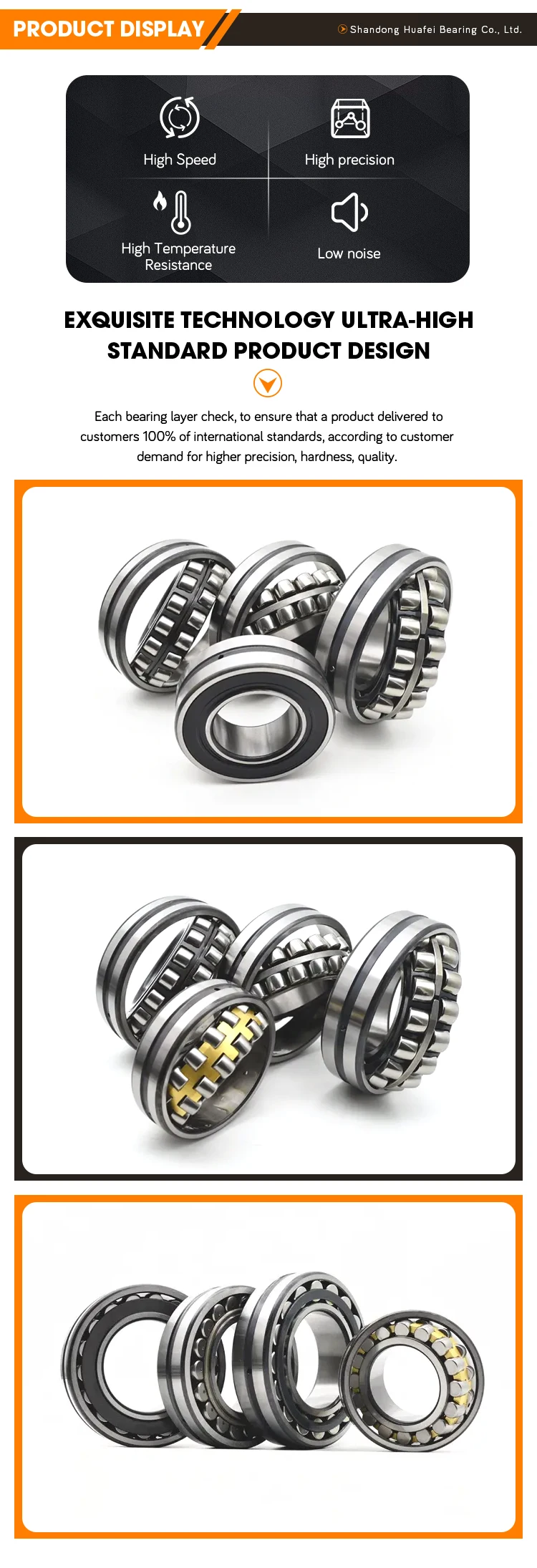 SKF 22219E Original SKF 22219 E Spherical Roller Bearing 22205 22207 ...