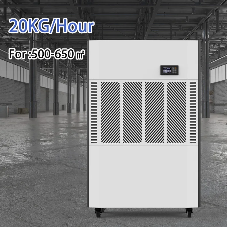 480l/d Portable Industrial Dehumidifier Large Capacity Wheeled ...