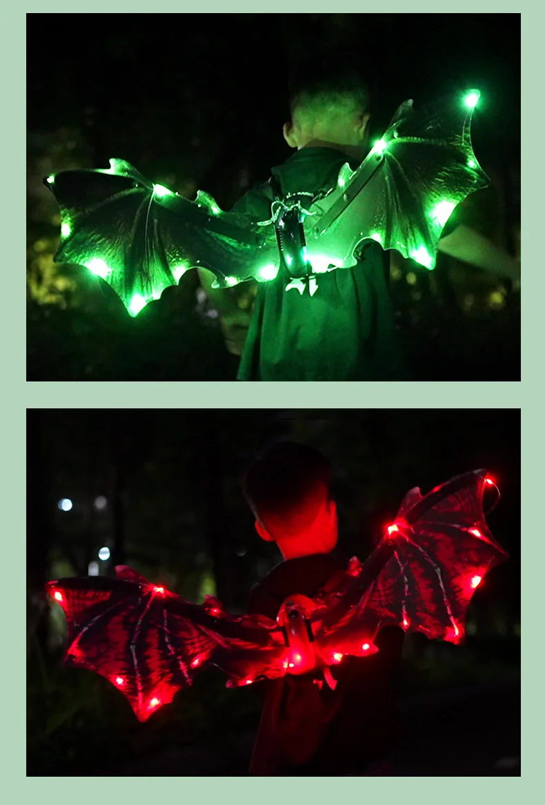 Newest Children Kids Dinosaur Waving Wings Light up Electric Dinosaur ...