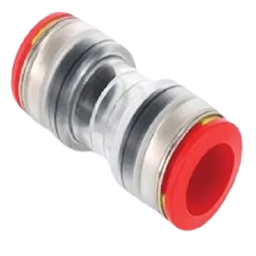Fiber Optic Fitting Micro Duct Straight Connectors Push Fit Connector ...