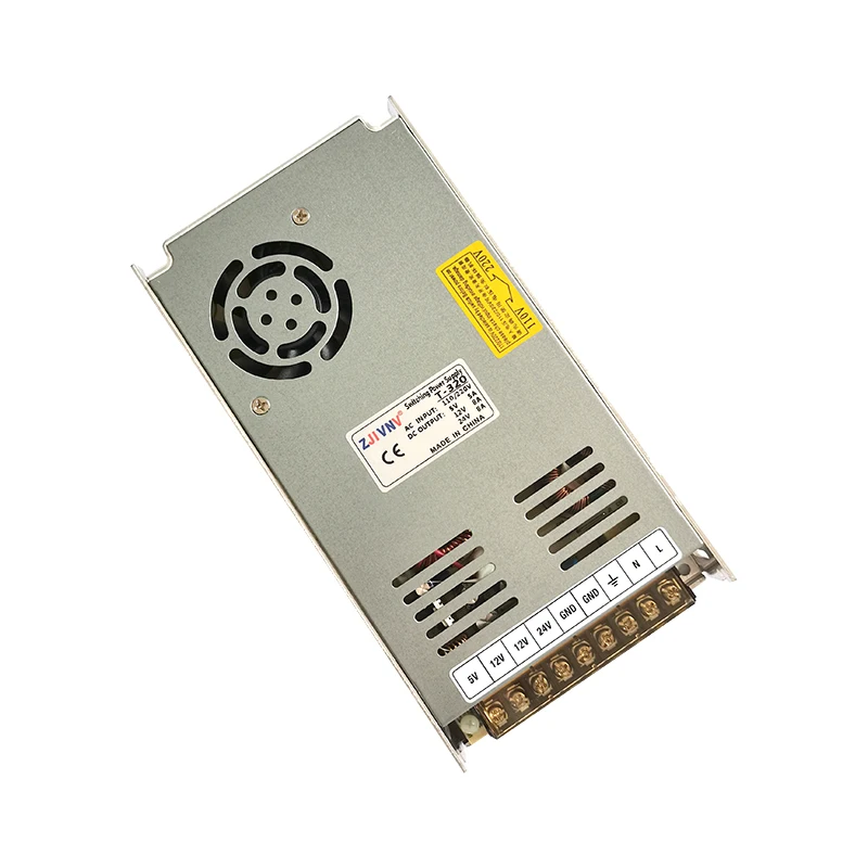 320w Triple outputs switching power supply multiple output ac-dc 5v 5a ...