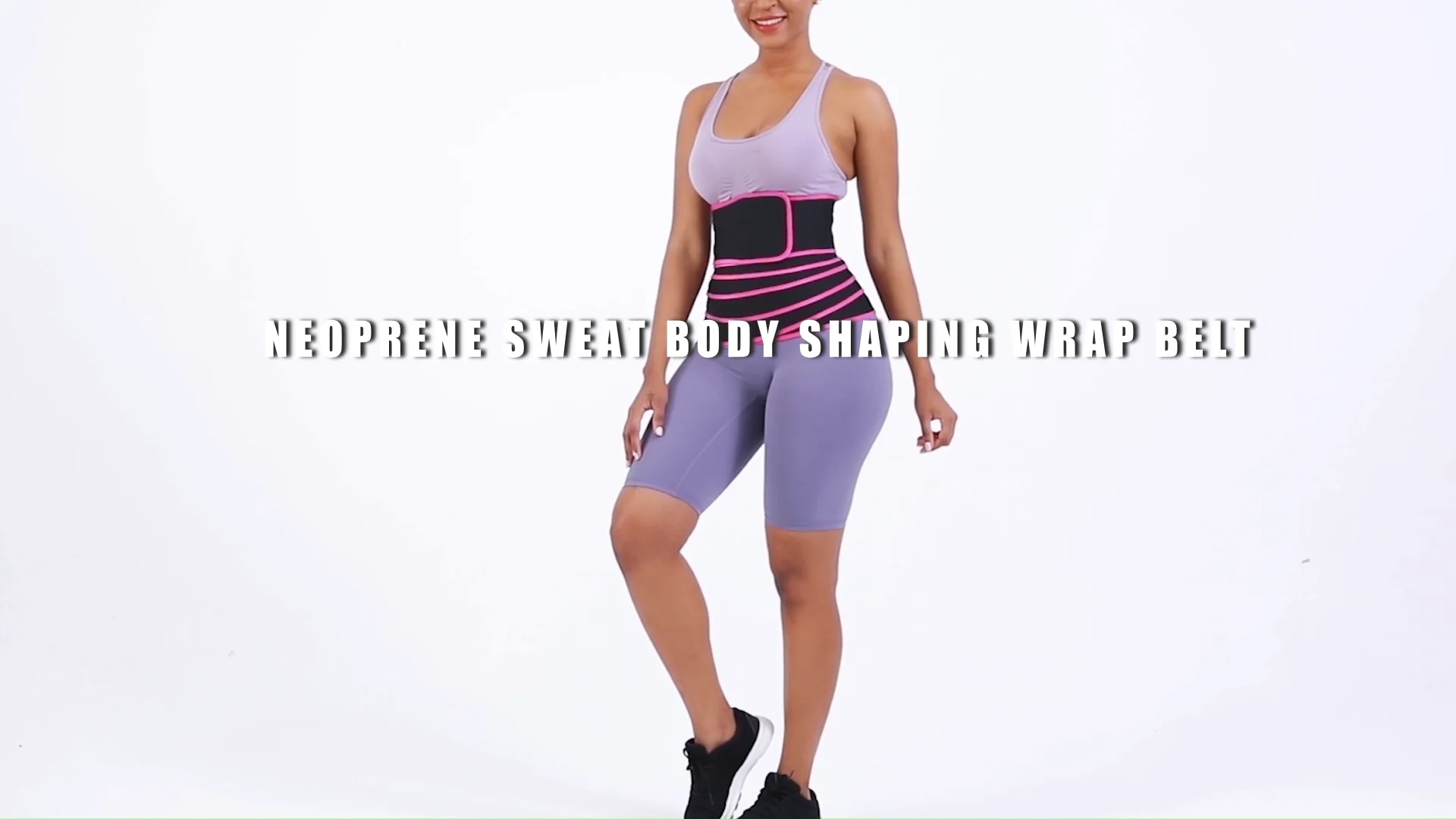 Custom Logo Waist Band Wrap Trainer Trimmer Belt Waist Shaper Slimming ...