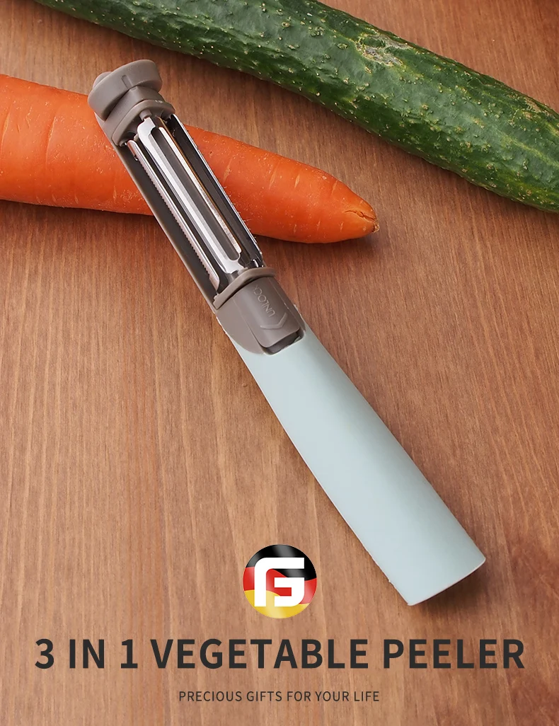 Premium Creative Multi-function Rotary 3 In 1 Peeler With Ergonomic ...
