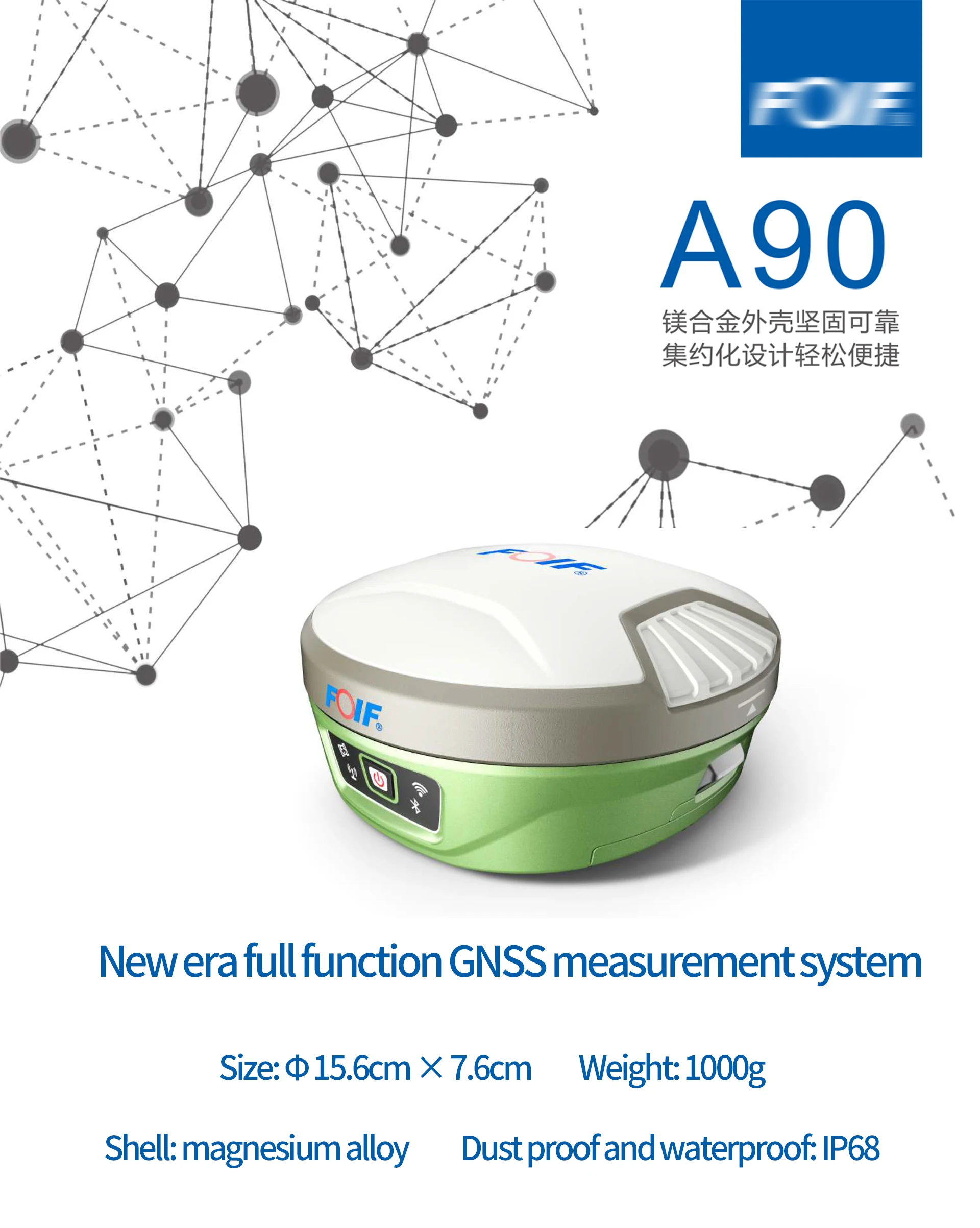 Low Cost Gps Gnss Rtk Used Gnss Rtk FOIF A90 800 Channel Receiver with ...