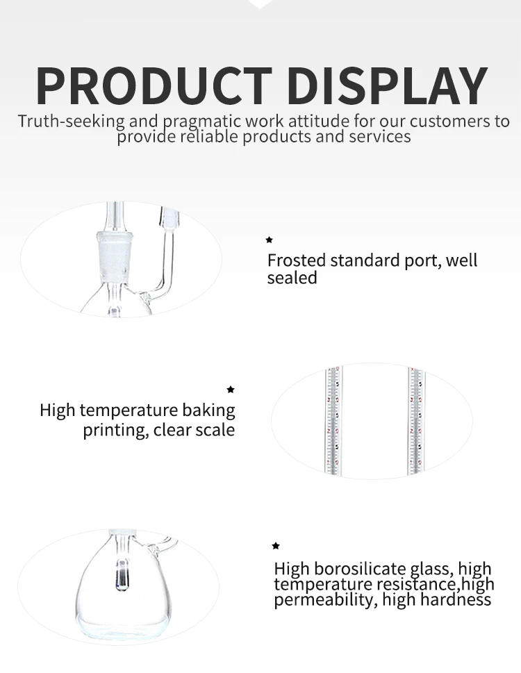 Laboratory 25ml 50ml Glass Soil Density Temperature Pycnometer ...