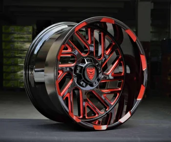 Negative Offset -44 Off Road Wheels 20 Inch 12j Forged Rims Pickup ...