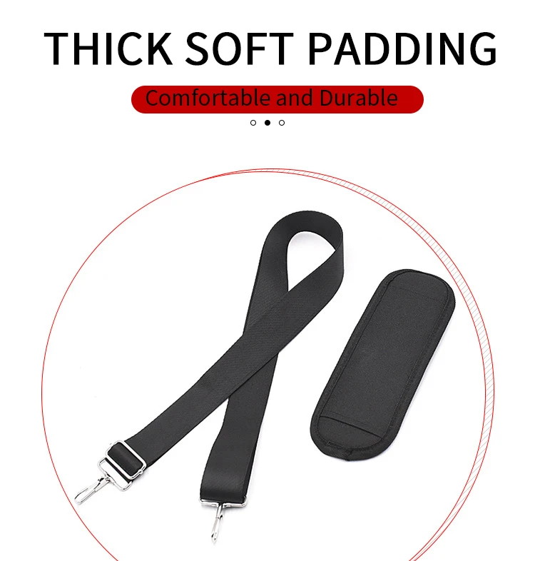 Messenger Long Shoulder Strap Computer Belt Bag Wide Shoulder Straps Of ...