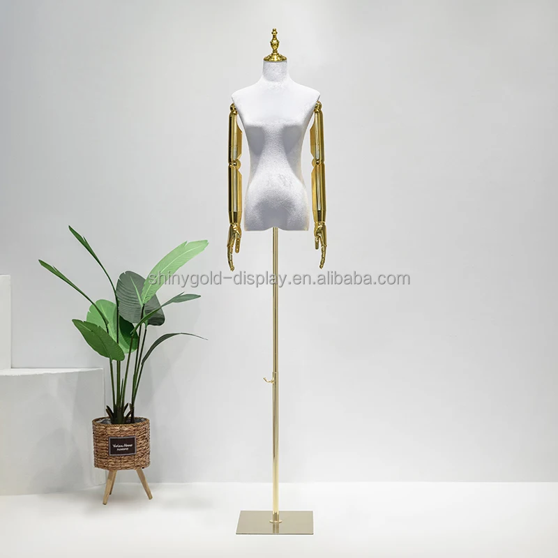 Clothing Store Fashion Lady Display Dress Torso Models Woman Upper-body ...