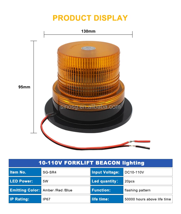 Beacon Warning Light Flashing Beacon 10-110v Beacon Light Led - Buy ...