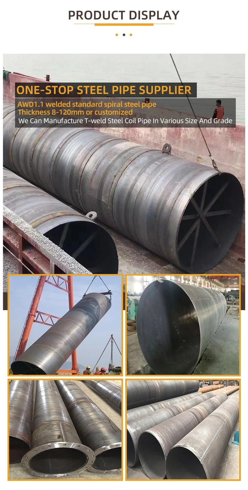 Engineering Construction Thick-walled Coiled Pipe Steel Casing For Pile ...