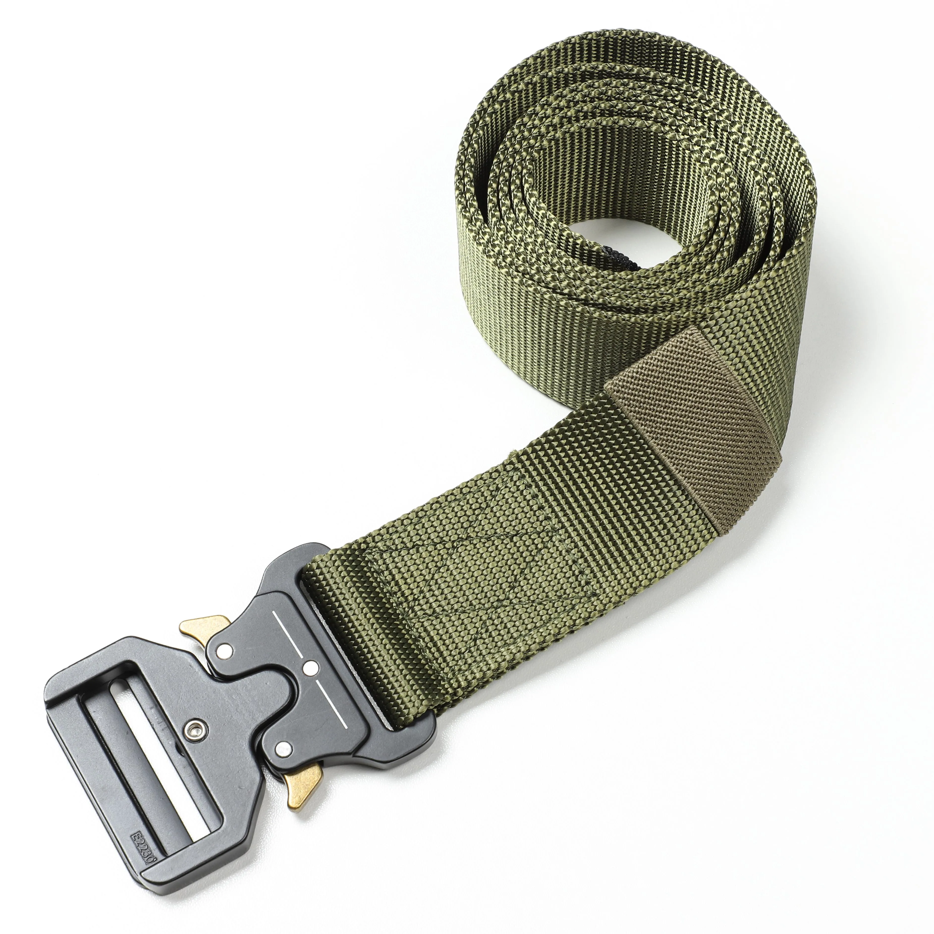 Custom Men Nylon Tactical Belt Tactical Combat Fans Nylon Webbing Multi ...