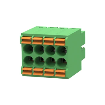 Double Rows 15edgknh Spacing 3.5/3.81 Plug-in Terminal Block Pin Base ...