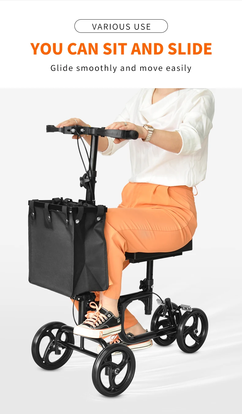 Bq9007b Medical Steerable Knee Walker Scooter For Disabled - Buy ...