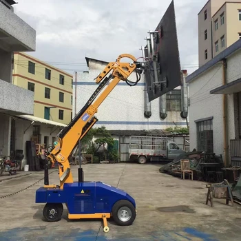 400kg Portable Wheel Glass Window Lifting Equipment Robot Metal Sheet ...
