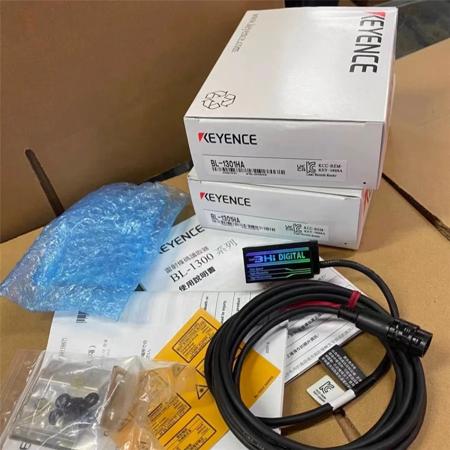 Keyence Ultra Small Laser Barcode Reader Bl-1301ha Ultra-compact Laser ...