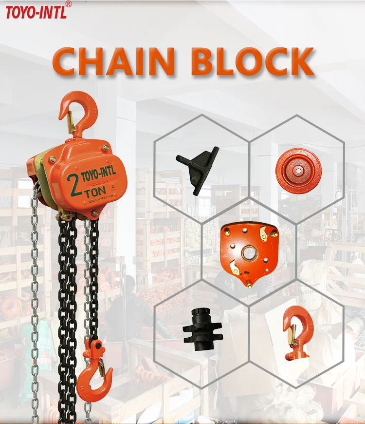 TOYO-INTL High Quality Manul Chain Block 1t 10t 20t 50t Hand Chain ...