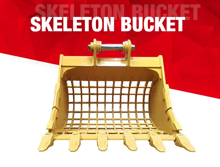Durable Loader Skeleton Buckets for Mini Excavators