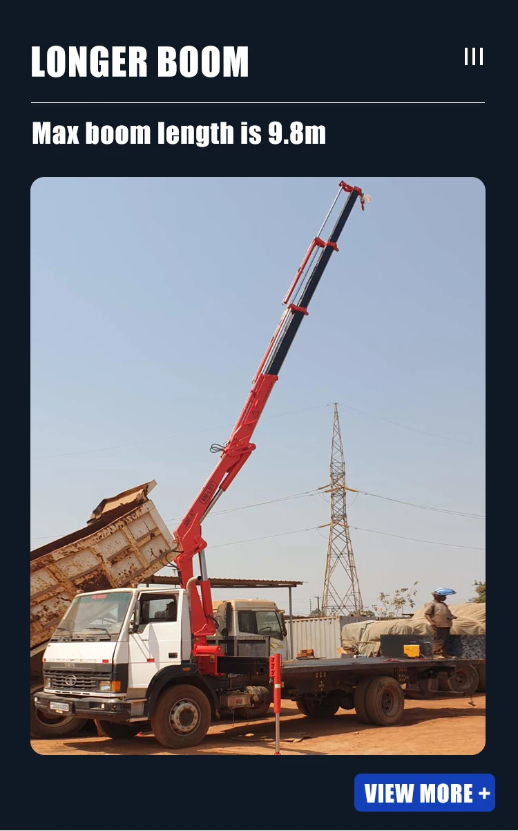 BOB-LIFT 6,3 Ton 7 Ton 6 Ton Venta caliente Kmu Crane Boom Manipuladores en Rusia Precio de ...