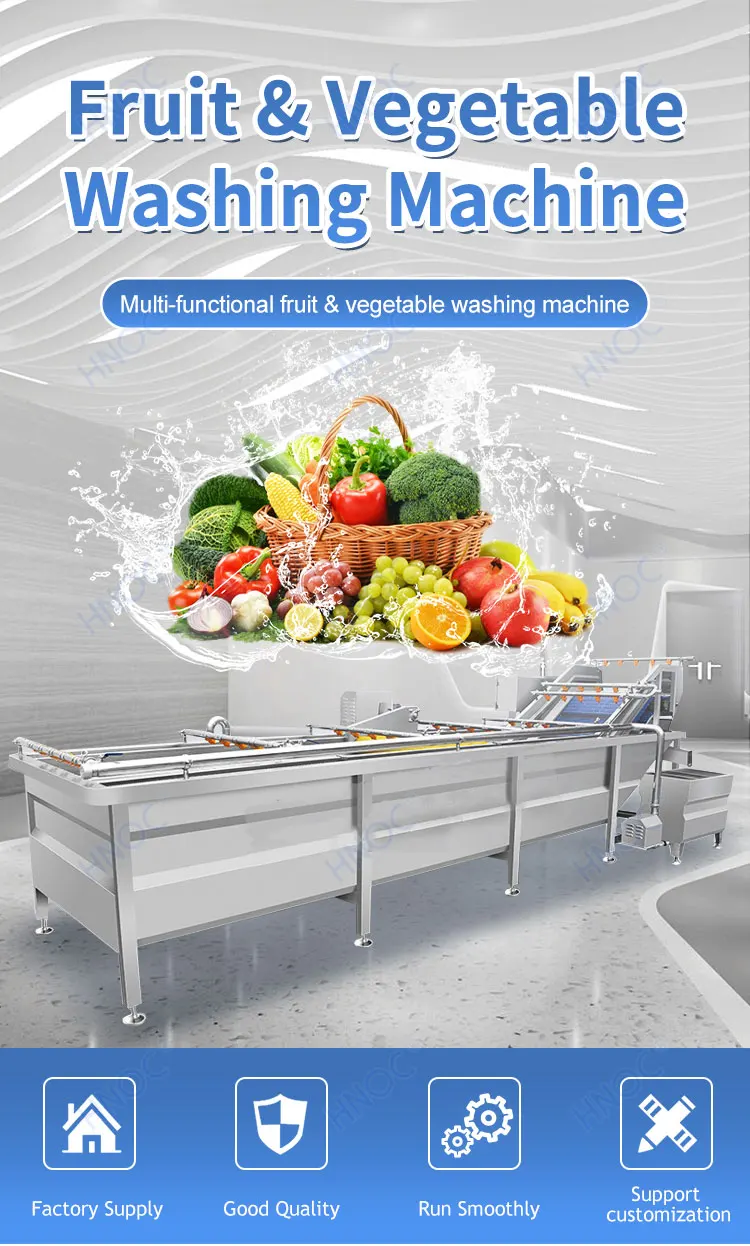 Waxing and Clean Fruit Vegetable 50 Kg/h 500 Kg/h Industrial Water ...