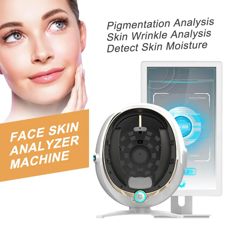 Portable 3d Ai Face Skin Diagnostics Analyzer Facial Tester Scanner ...
