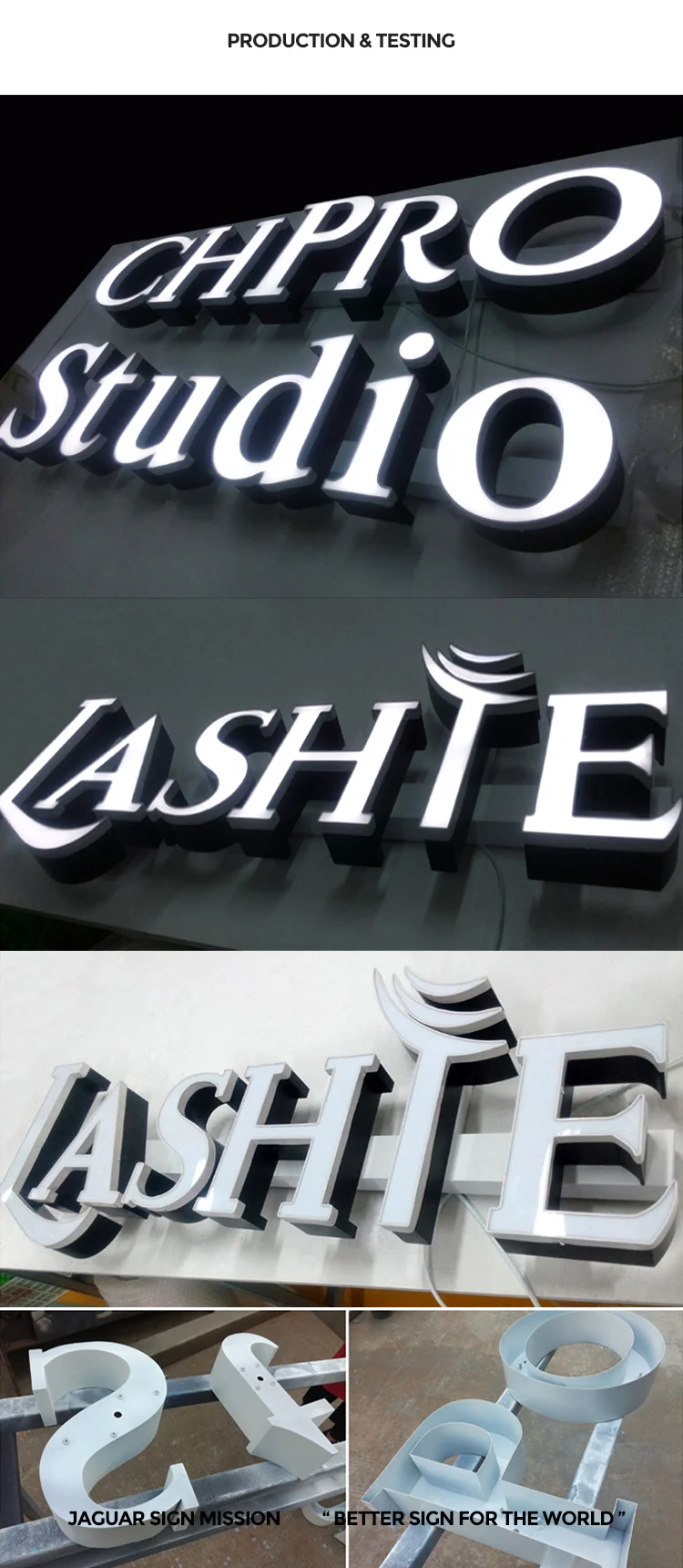 JAGUARSIGN Custom LED Store Signs - Durable & Eye-catching