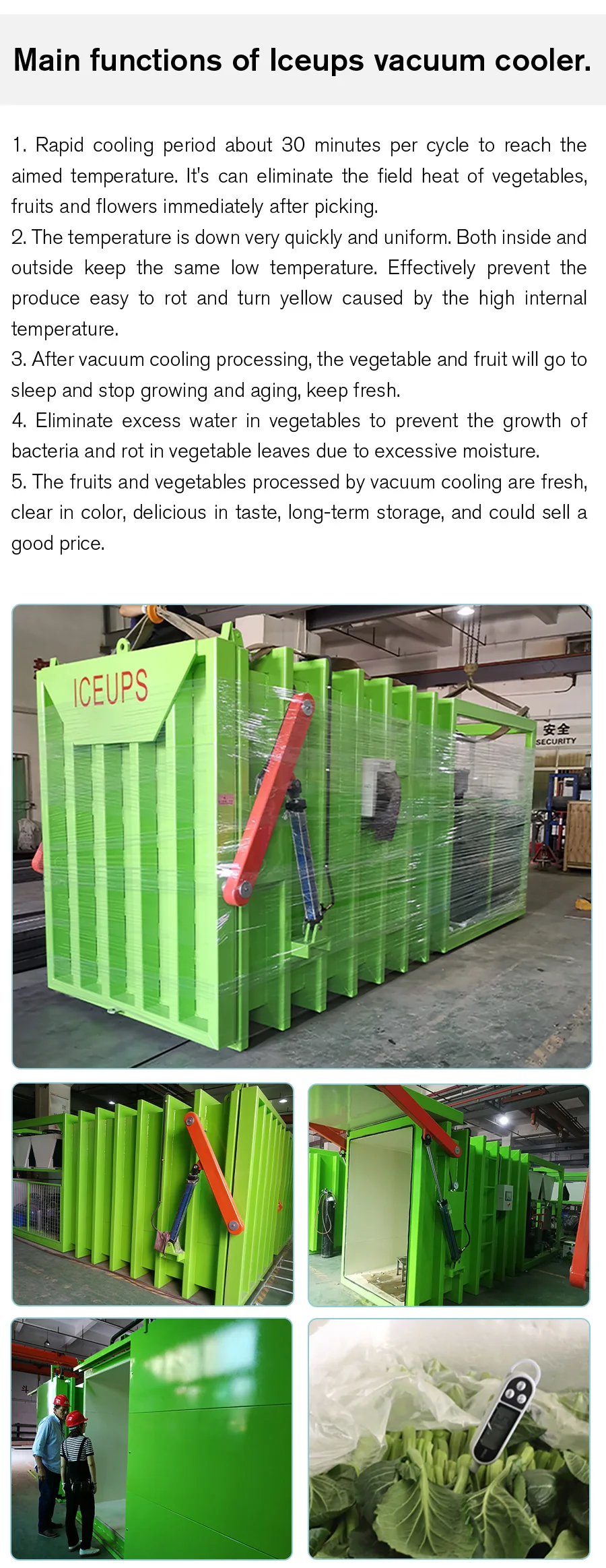 Vegetable Cooler/vacuum Cooling Machine/vacuum Fruit Cooler| Alibaba.com