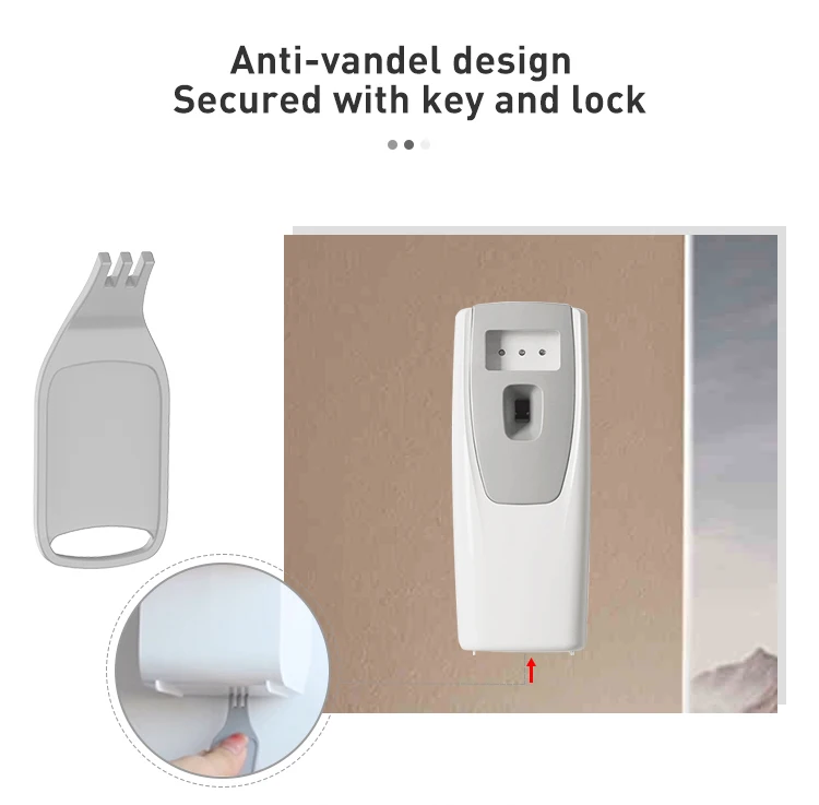 OEM Wall Mounted Mini Room Deodorizer Machines Automatic Spray Perfume ...